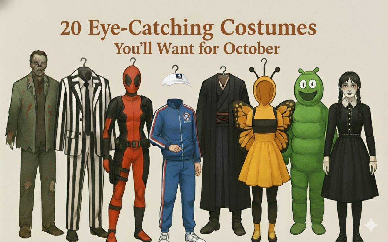 20 Eye-Catching Costumes You’ll Want for October